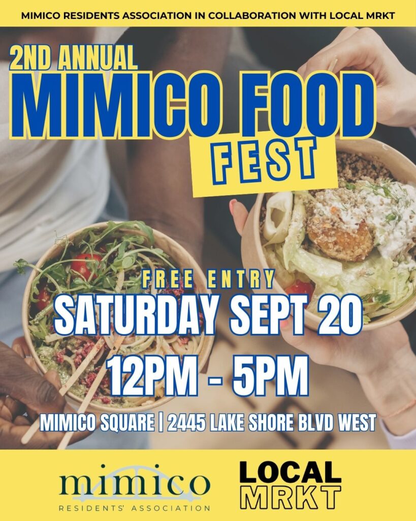 2nd Annual Mimico Food Fest – Mimico Residents Association